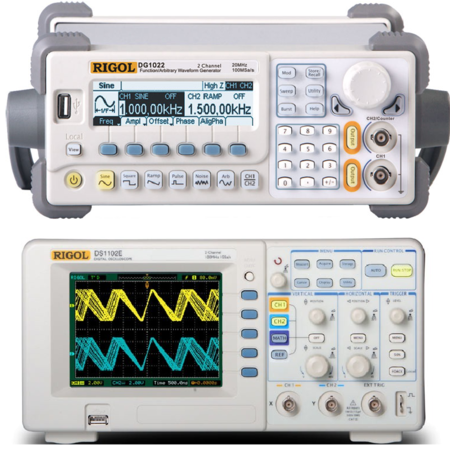 Function Generators and Oscilloscopes - Advanced Projects Lab